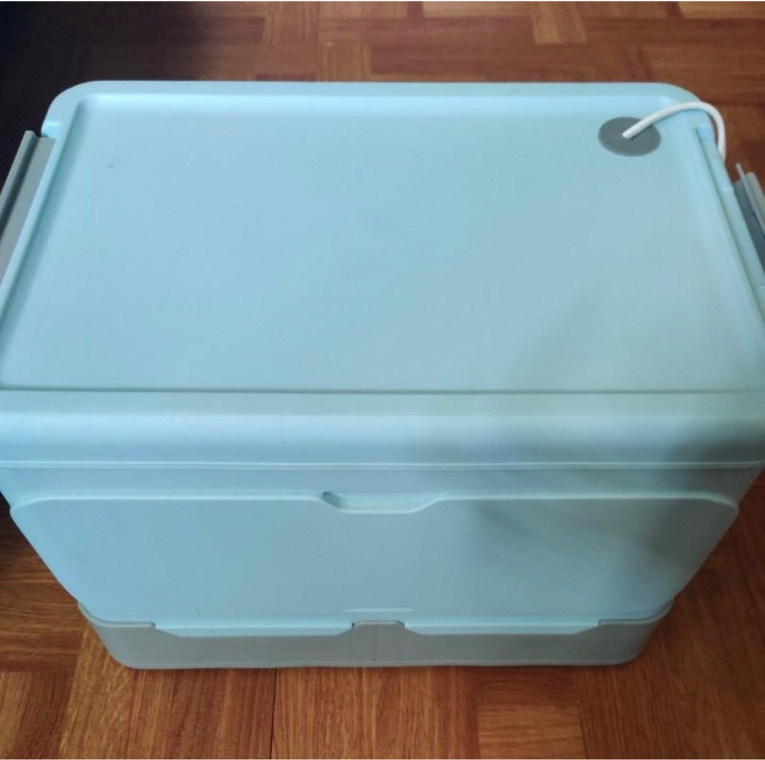 Collapsible UV disinfectant basket (baby mama), Furniture & Home Living ...