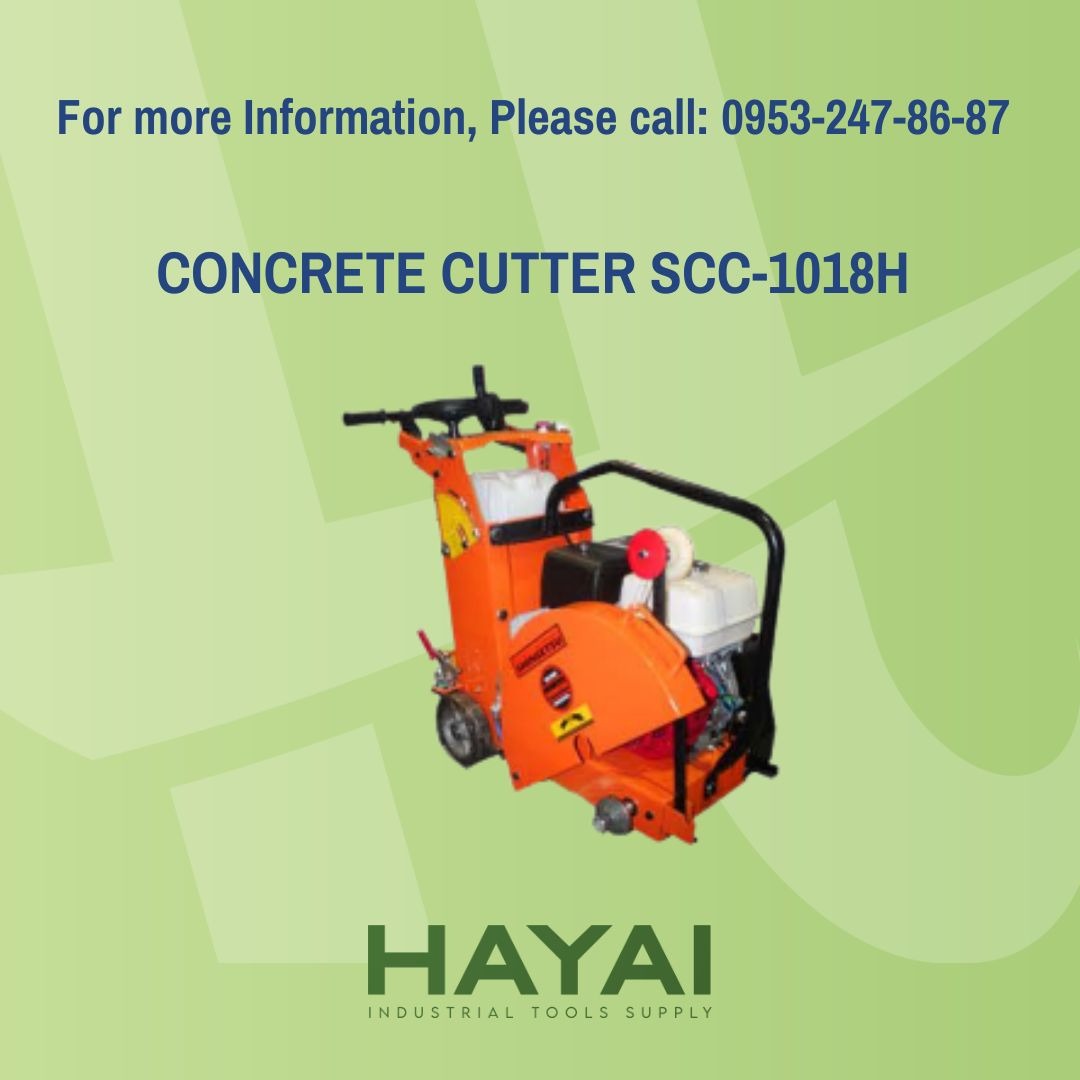 Concrete Cutter SCC-1018H, Commercial & Industrial, Construction Tools ...