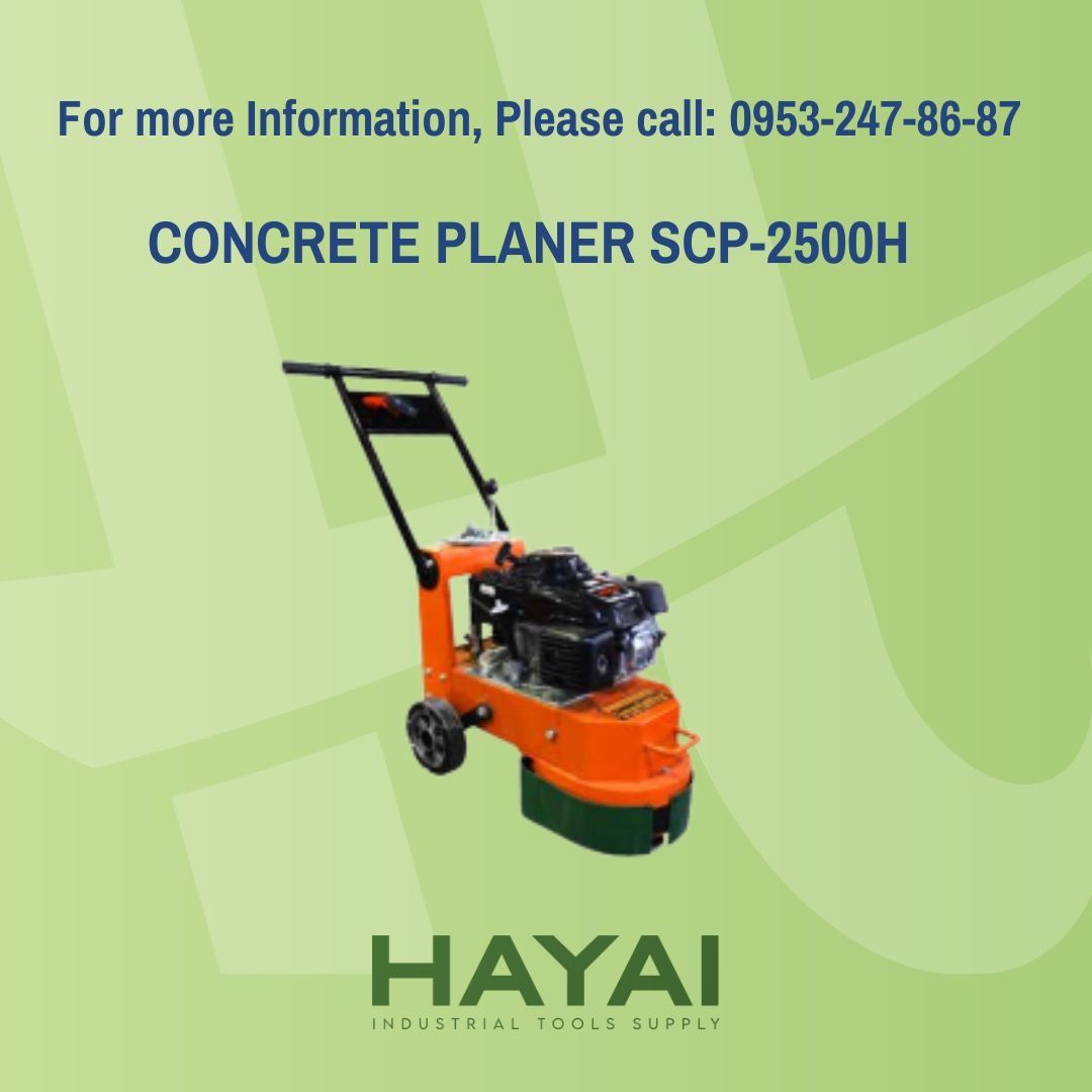 CONCRETE PLANER SCP-2500H, Commercial & Industrial, Construction Tools ...