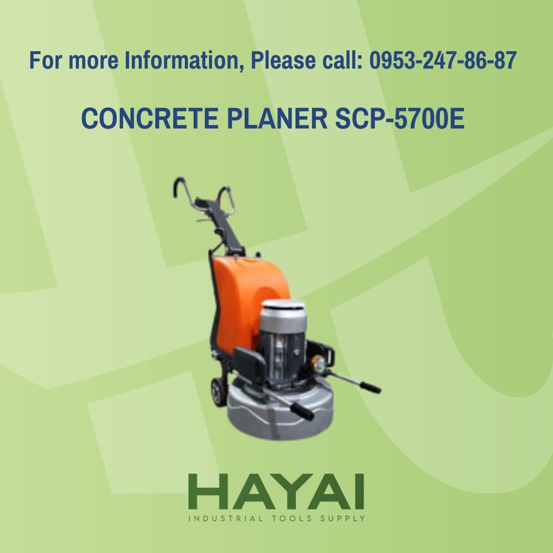 CONCRETE PLANER SCP-5700E, Commercial & Industrial, Construction Tools ...