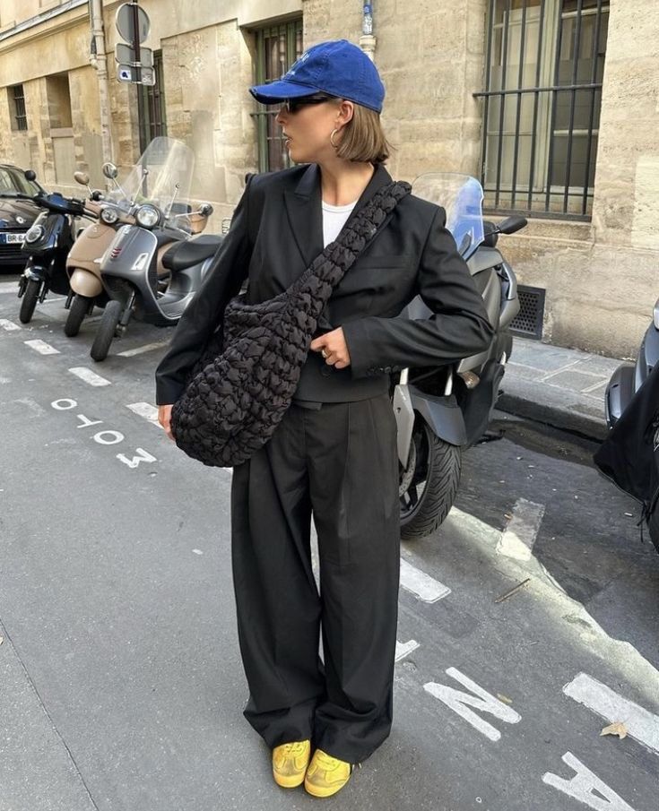 COS Oversized Quilted Crossbody Bag - Black, Luxury, Bags & Wallets on ...