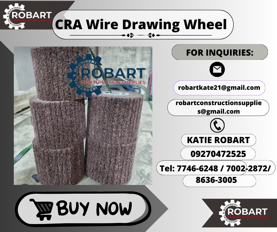 CRA Wire Drawing Wheel, Commercial & Industrial, Construction Tools ...