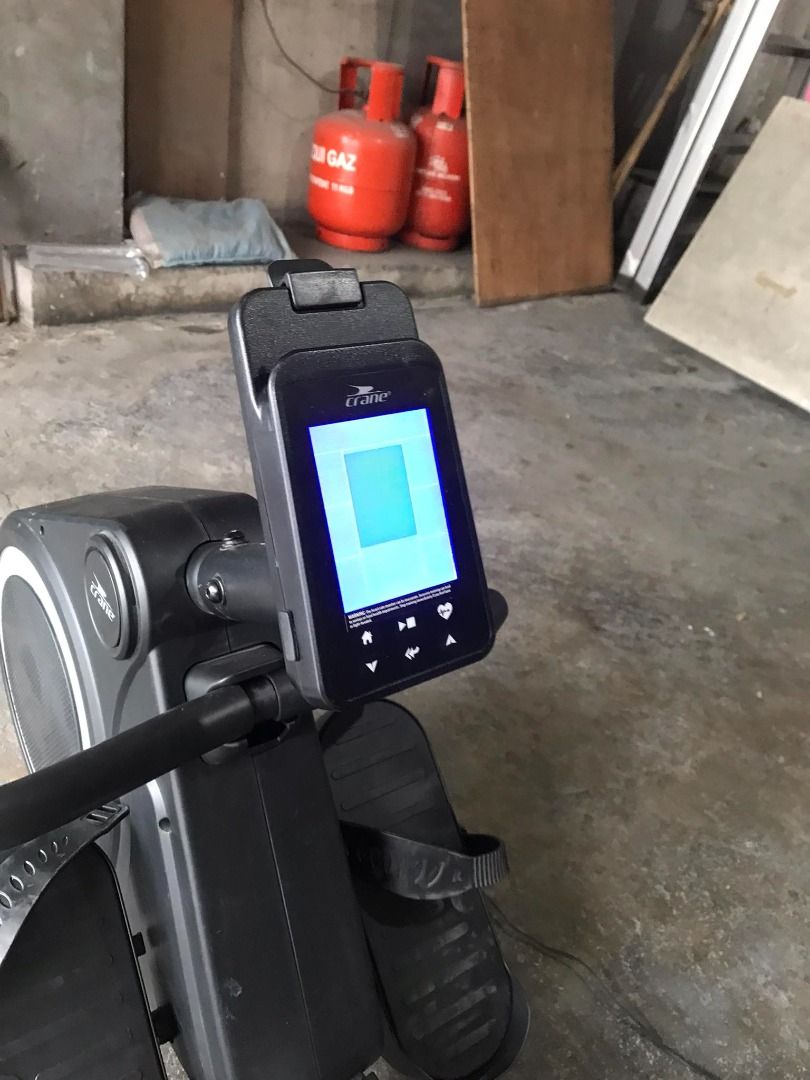 Crane Rowing Machine with Digital Color Display Monitor, Sports ...