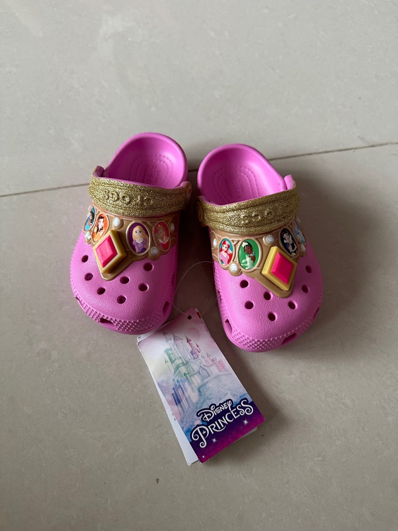 Crocs Disney Princess Shoes, Babies & Kids, Babies & Kids Fashion on ...