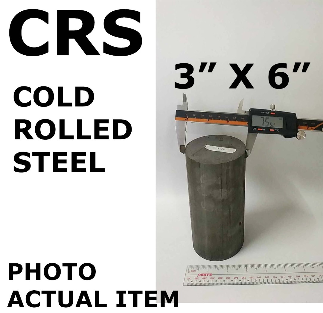 CRS SHAFTING 3" X 6" COLD ROLLED STEEL ...