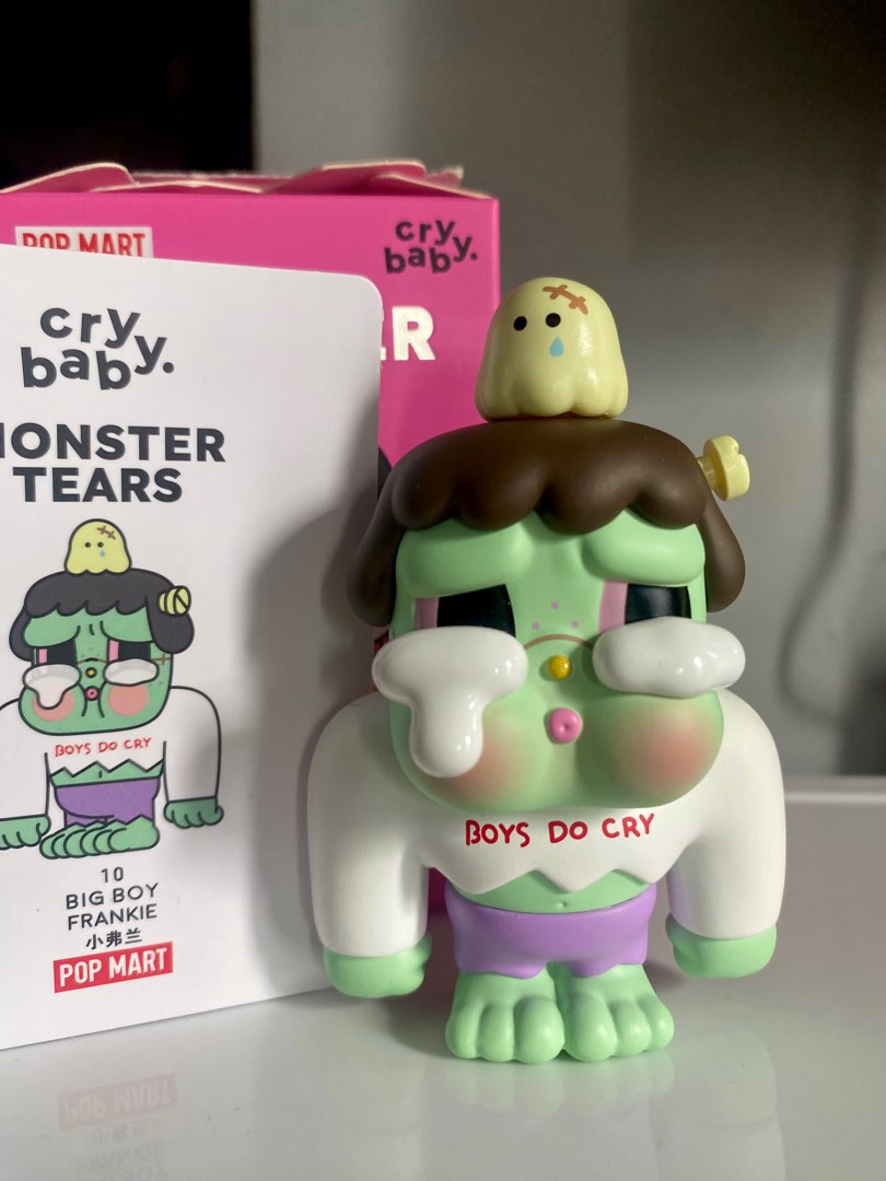 Cry baby Monster Tears X Big Boy Frankie Popmart, Hobbies & Toys, Toys ...