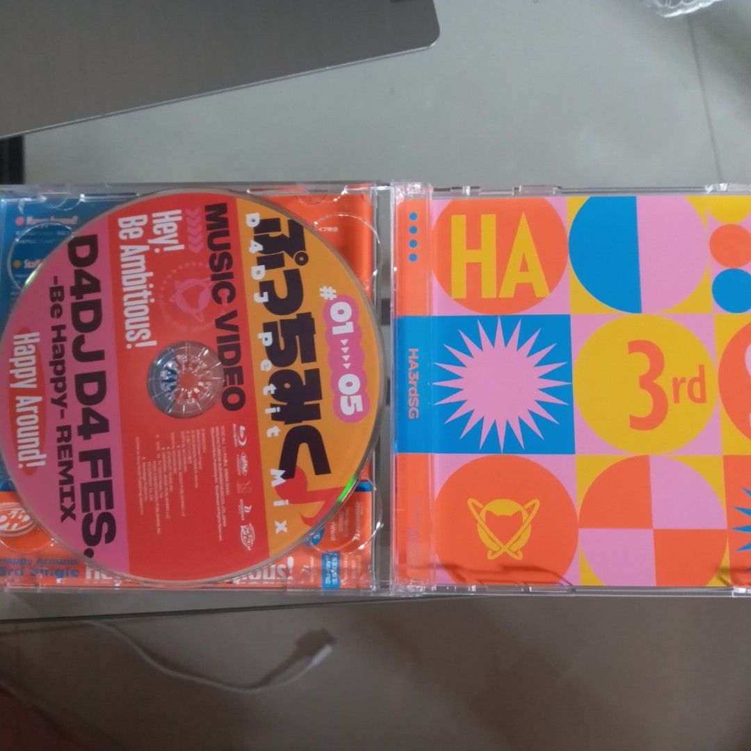 D4DJ Happy Around- Hey Be Ambitious SPECIAL EDITION CD & BLU-RAY DVD, Hobbies & Toys, Music ...