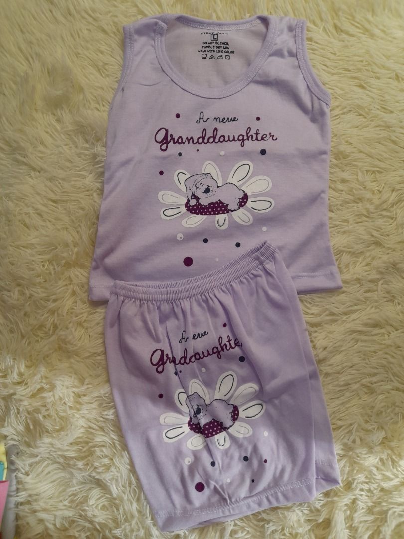 Damit Pambata Mall quality pastel Kids Terno for 2 yrs old, Babies ...