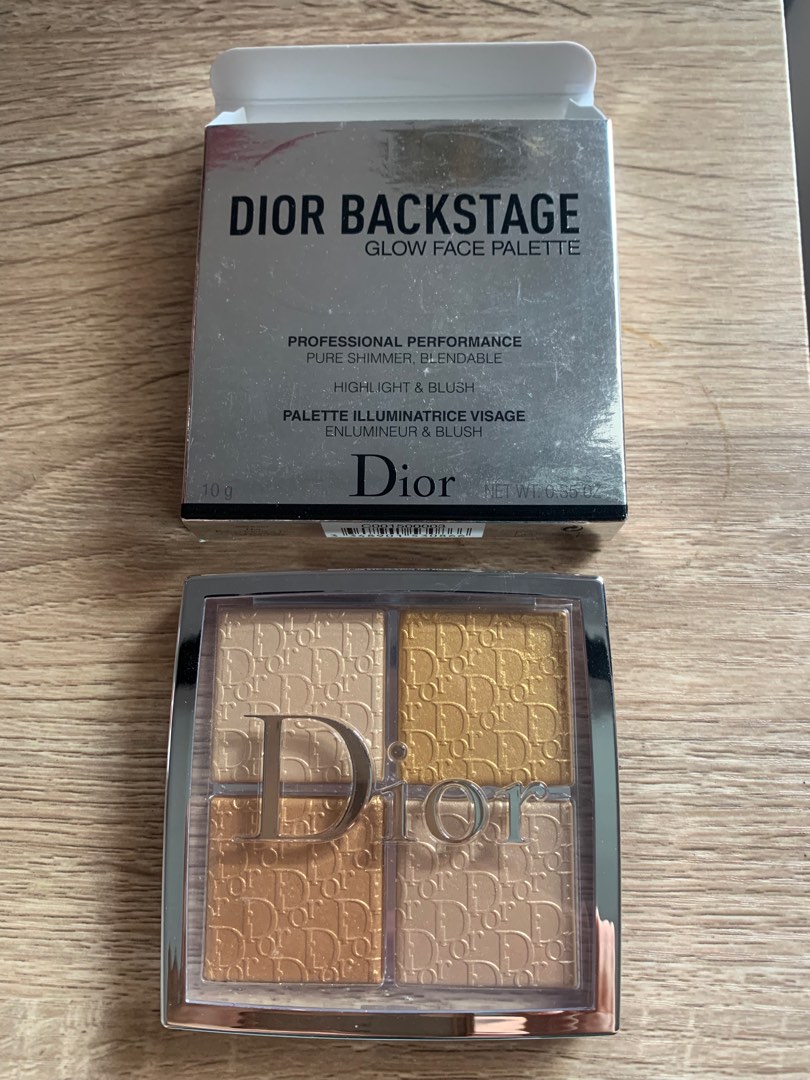 Dior Backstage Highlighter Palette in 003 Show Gold, Beauty & Personal ...