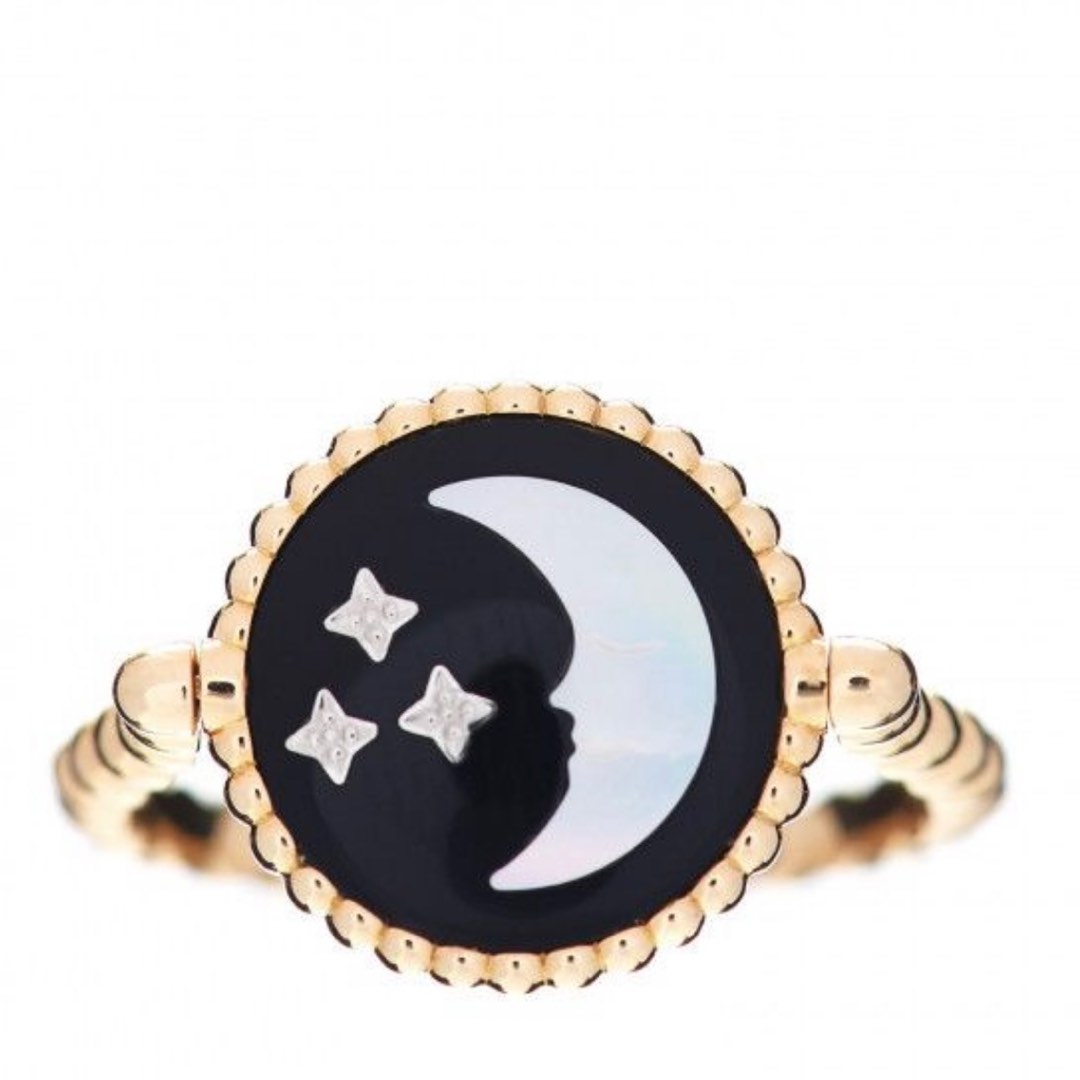 dior rose celeste reversible ring, Women's Fashion, Jewelry & Organisers, Rings on Carousell