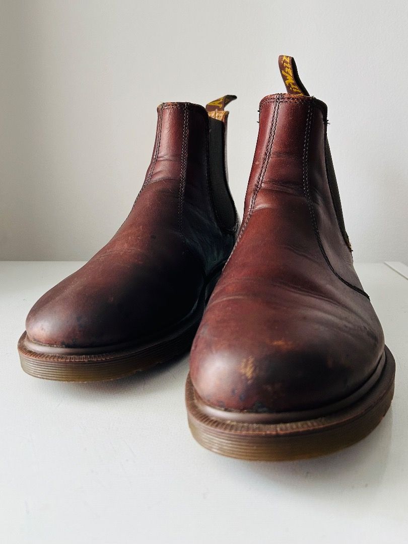 Dr Martens Docmart Original Chelsea Ankle Boot Coklat Size 45, Fesyen ...