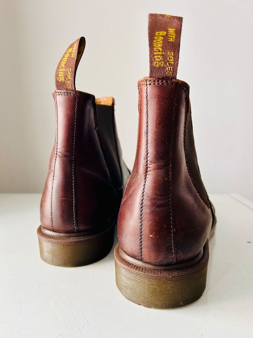 Dr Martens Docmart Original Chelsea Ankle Boot Coklat Size 45, Fesyen ...