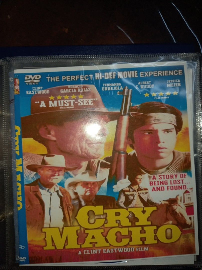 DVD Cry Macho, Hobbies & Toys, Music & Media, CDs & DVDs on Carousell