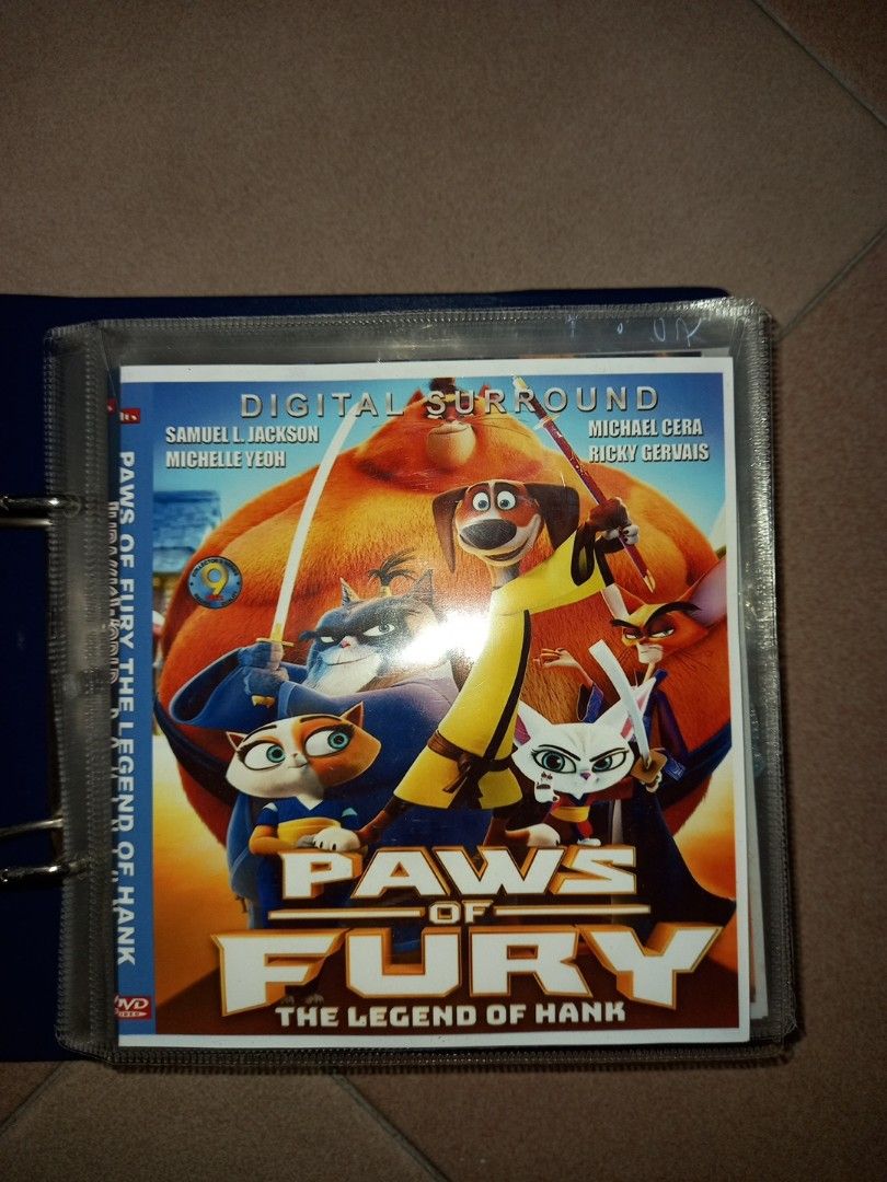 DVD Paws of Fury: The Legend of Hank, Hobbies & Toys, Music & Media ...