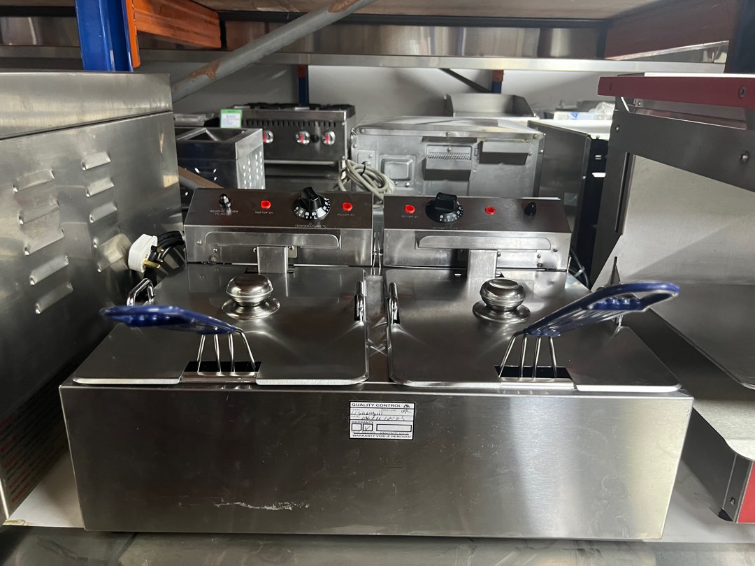 Eagle Electric Twin Tank Electric Deep Fryer, TV & Home Appliances ...