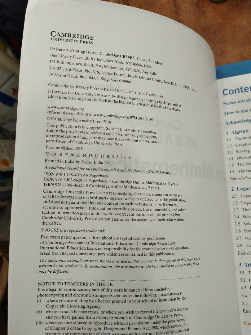 (ENG) Cambridge International AS & A Level Mathematics : Pure ...