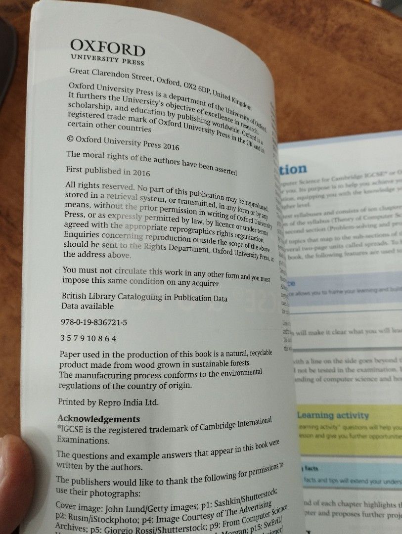 (ENG) Complete Computer Science for Cambridge IGCSE & O Level, Hobbies ...