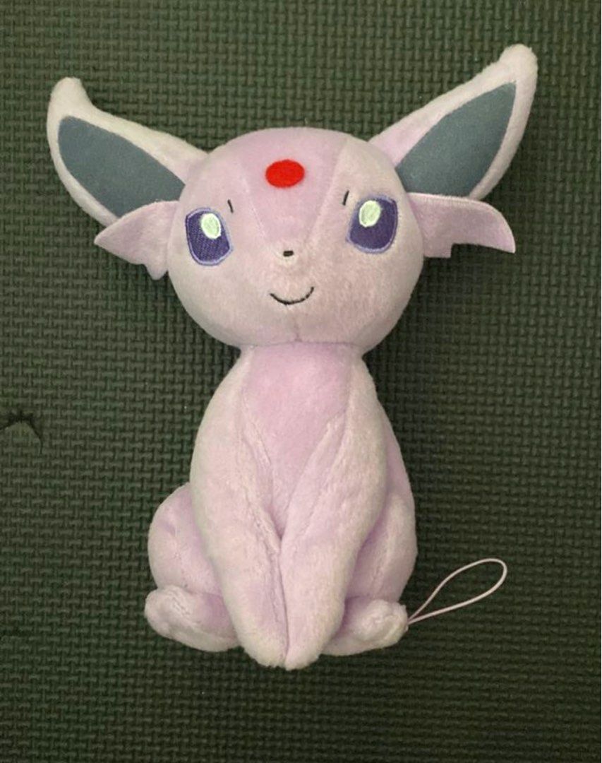 Espeon plush pokemon soft toys plushie, Hobbies & Toys, Toys & Games on ...