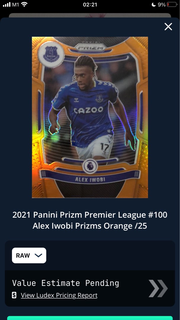 Everton Alex Iwobi & Neal Maupay, Hobbies & Toys, Memorabilia ...