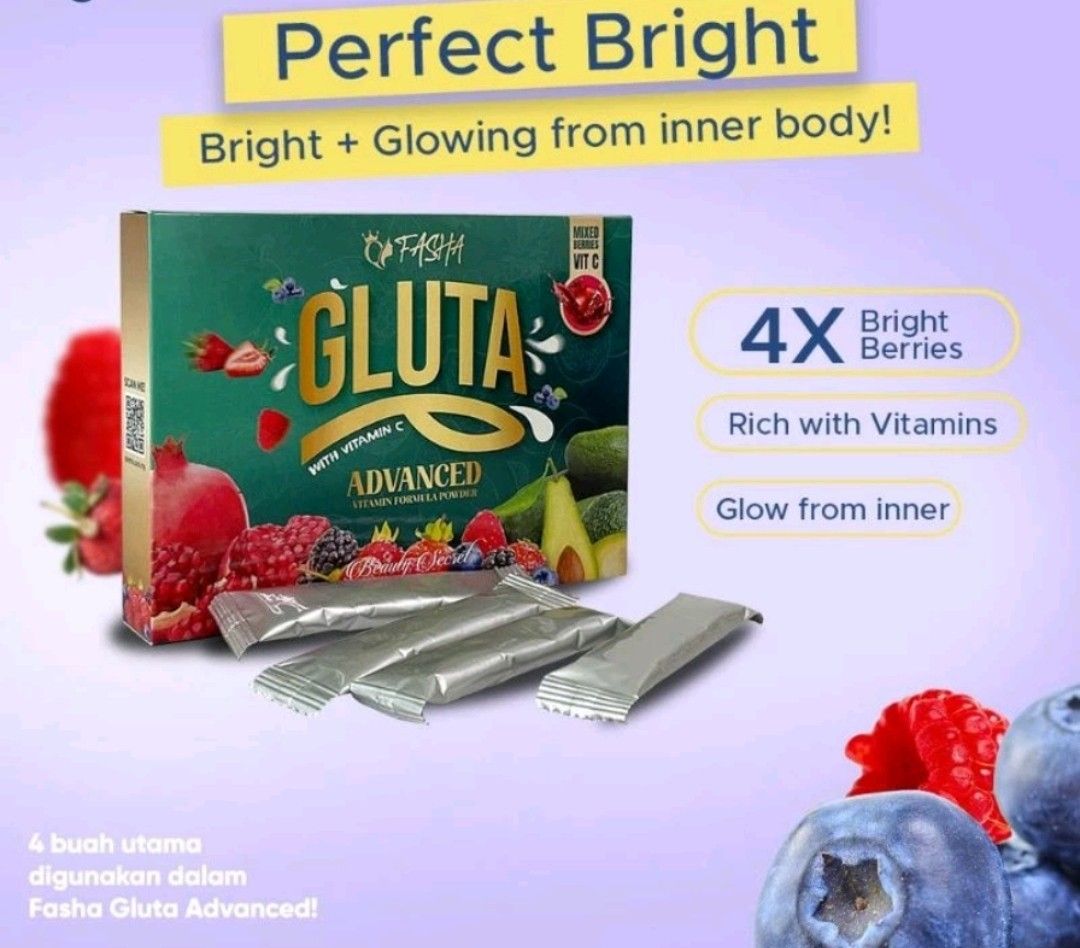 Fasha Skin Gluta Whitening, Health & Nutrition, Health Supplements ...