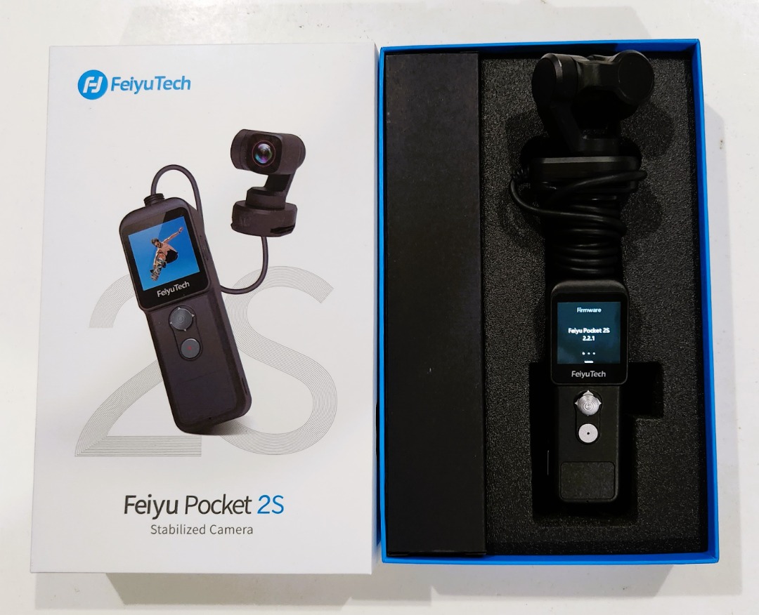 Feiyu Pocket 2S Wearable 3-Axis Gimbal Camera, Photography, Cameras on ...