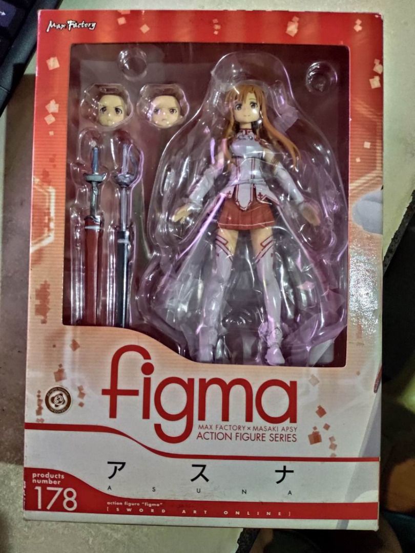 Figma Asuna - Sword Art Online, Hobbies & Toys, Toys & Games on Carousell