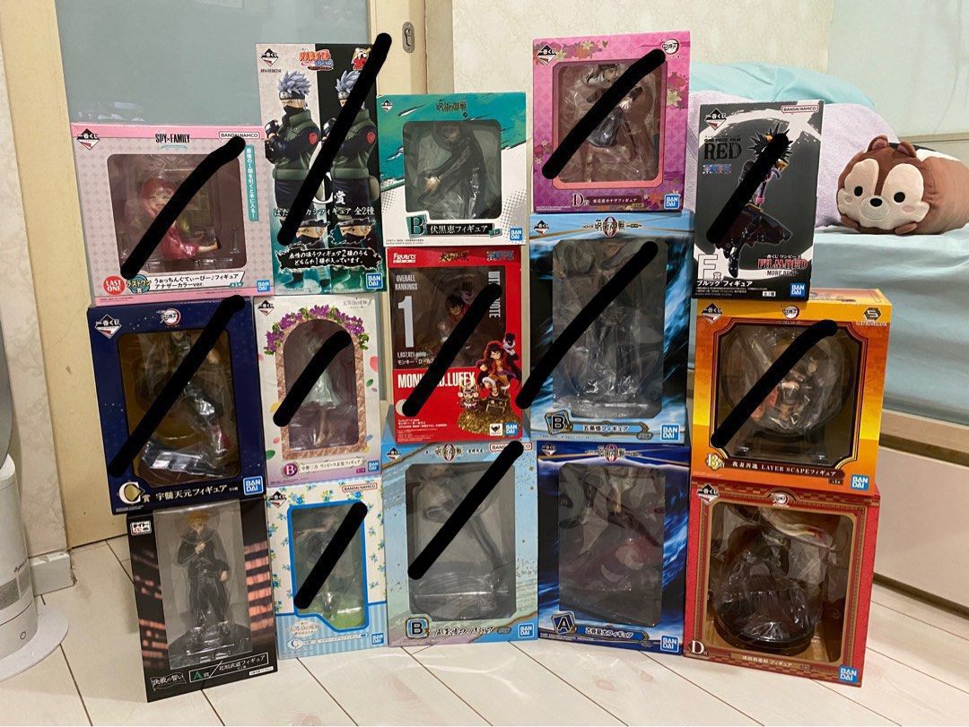 FIGURES: luffy figuarts, luffy figure, anya figure, takemichi figure ...