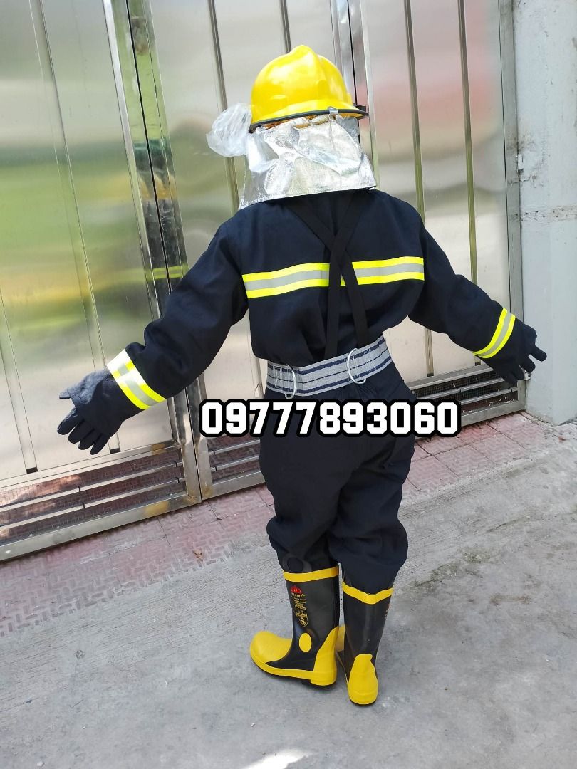 fireman suit complete set, Men's Fashion, Coats, Jackets and Outerwear ...