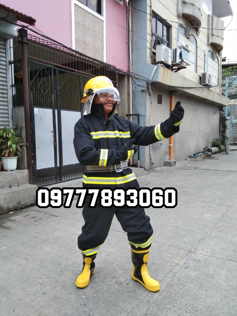 fireman suit complete set, Men's Fashion, Coats, Jackets and Outerwear ...