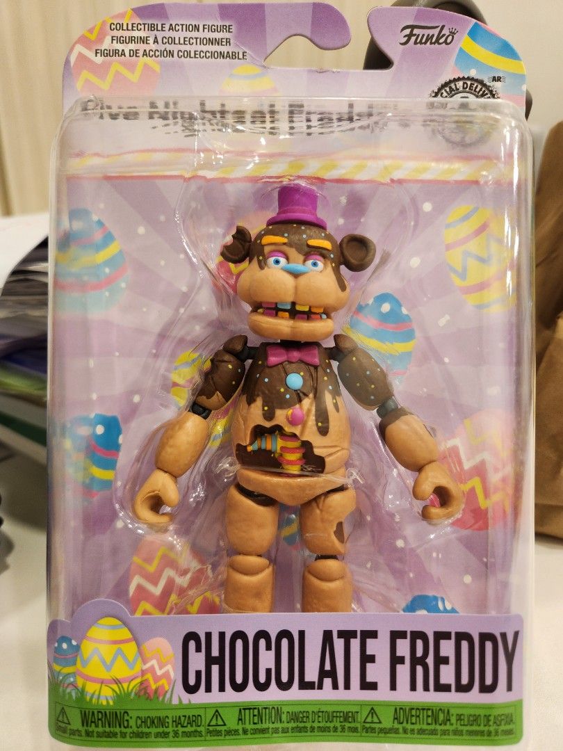 Five Nights at Freddy's Chocolate Freddy, Hobbies & Toys, Toys & Games ...