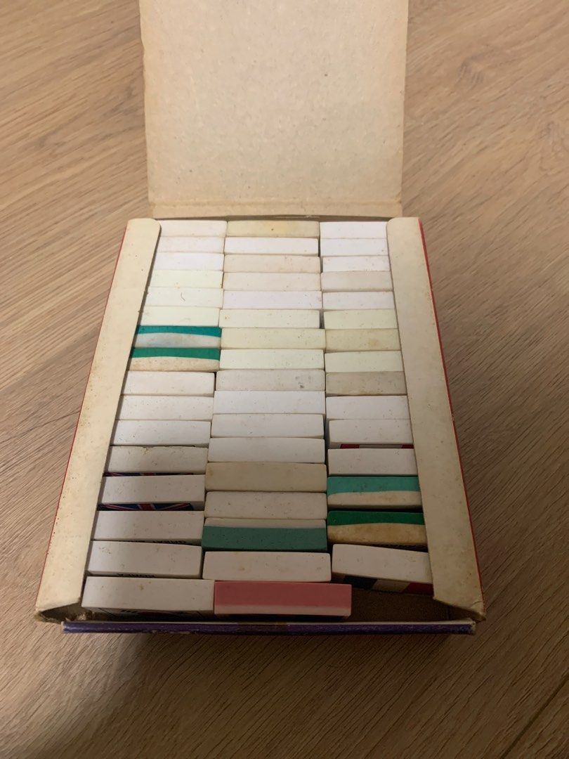Flag erasers, Hobbies & Toys, Memorabilia & Collectibles, Vintage ...