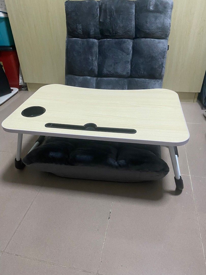 Foldable Laptop Table & chair, Furniture & Home Living, Furniture ...
