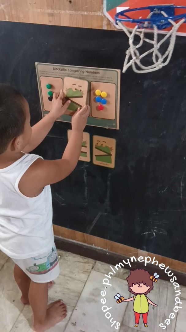 For young learners: Numberblock's Blockzilla Comparing Numbers Activity ...