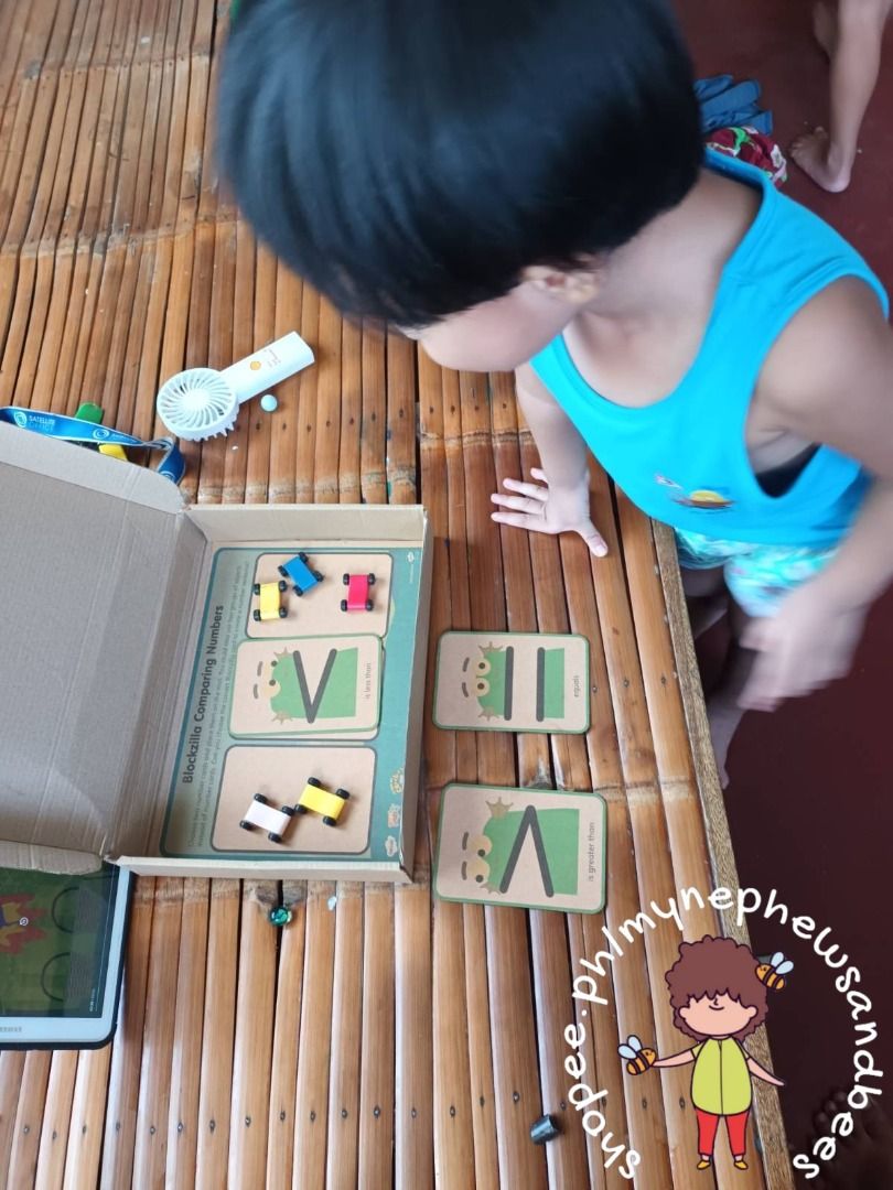 For young learners: Numberblock's Blockzilla Comparing Numbers Activity ...