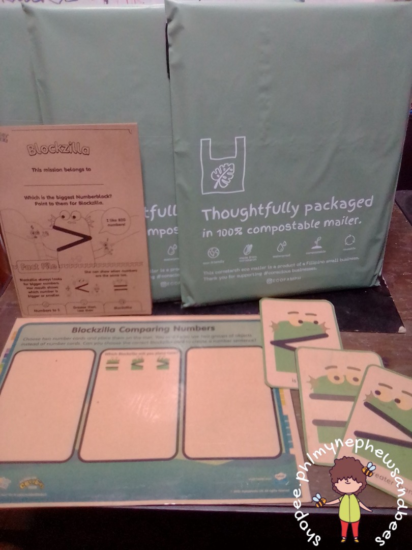 For young learners: Numberblock's Blockzilla Comparing Numbers Activity ...