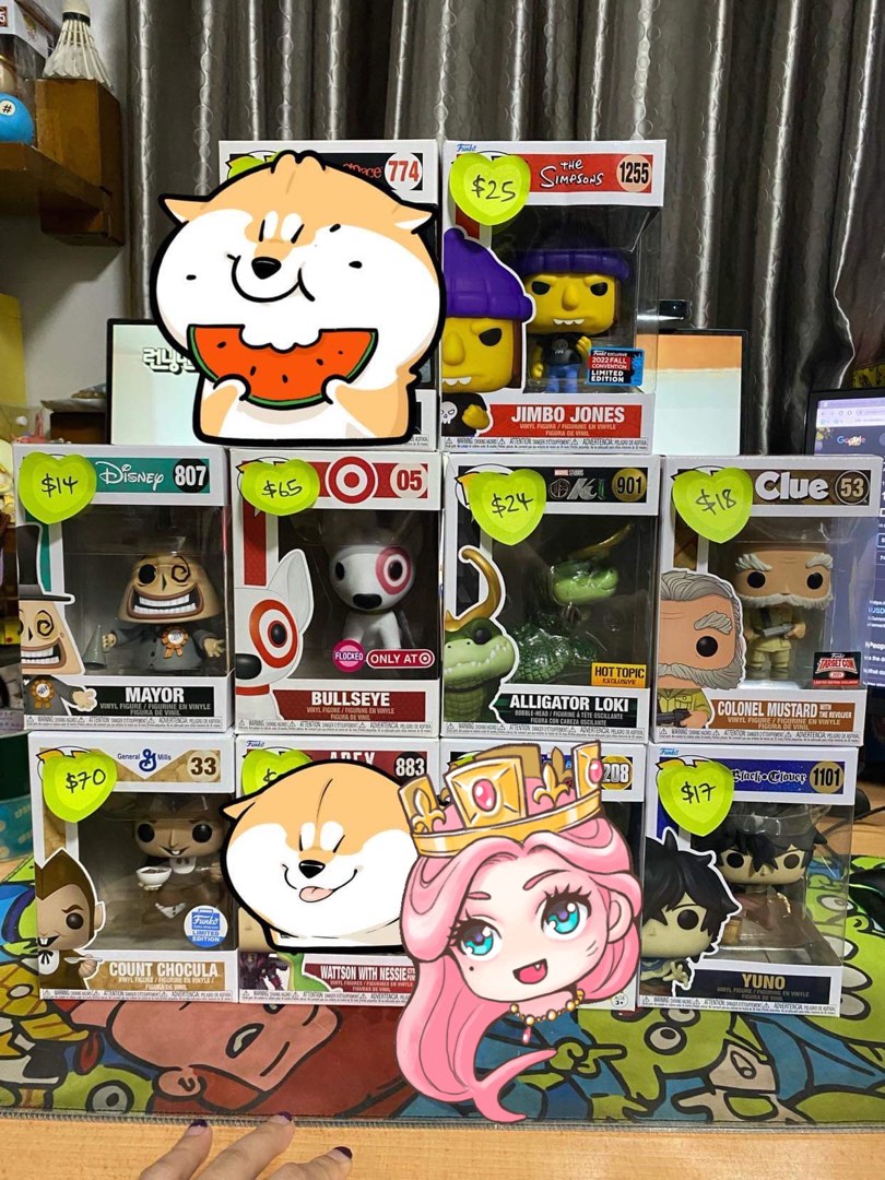 Funko Pops - Simpsons Jimbo Jones . Disney Nightmare Before Christmas ...