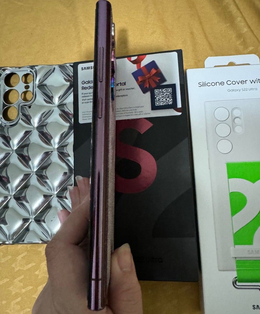 Galaxy S22 Ultra 5G Burgundy 256GB, Mobile Phones & Gadgets, Mobile ...