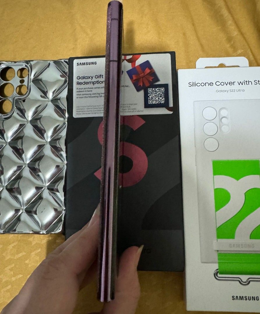 Galaxy S22 Ultra 5G Burgundy 256GB, Mobile Phones & Gadgets, Mobile ...
