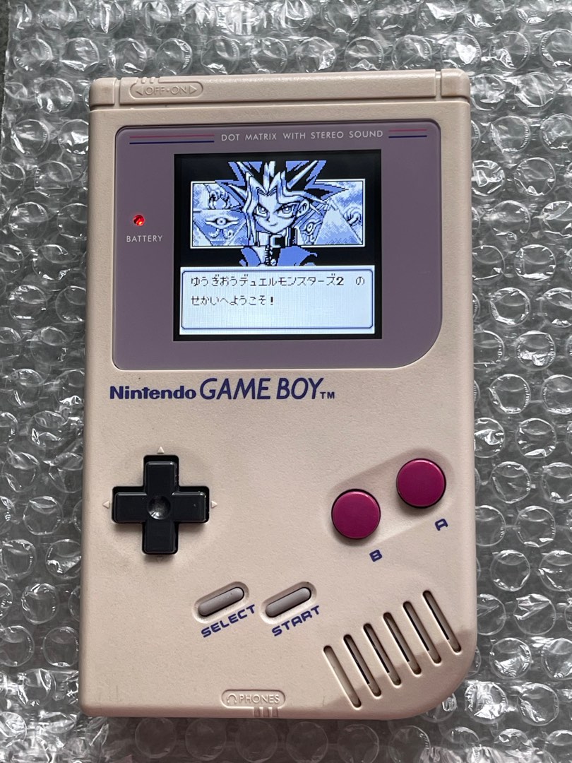 Gameboy 元祖 全新2023 ips高亮版, 電子遊戲, 電子遊戲機, Nintendo 任天堂 - Carousell