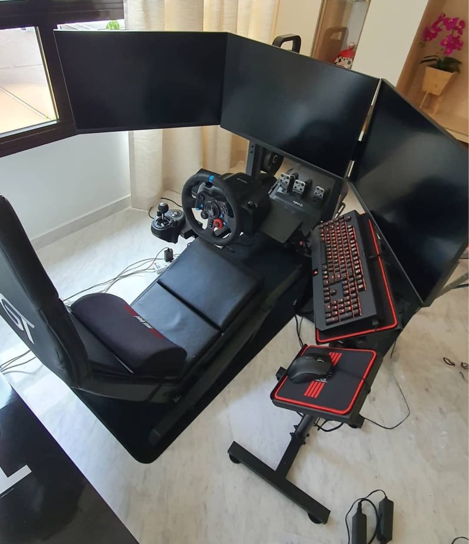 Logitech G29 Racing Wheel + Shifter , Video Gaming, Gaming Accessories ...