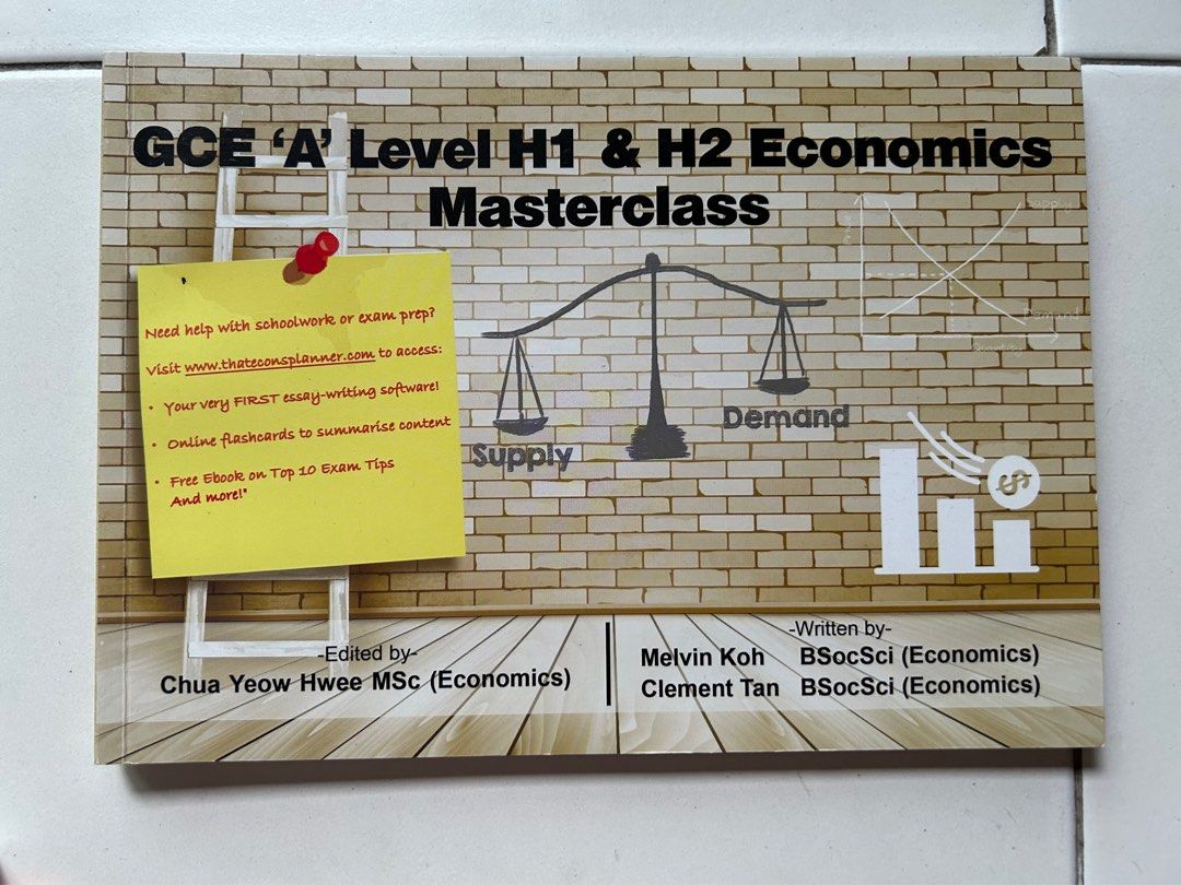 GCE A levels h1 and h2 Economics masterclass guide, Hobbies & Toys ...