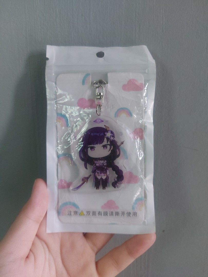 Genshin Impact Raiden Shogun Keychain/Charm, Hobbies & Toys, Toys ...