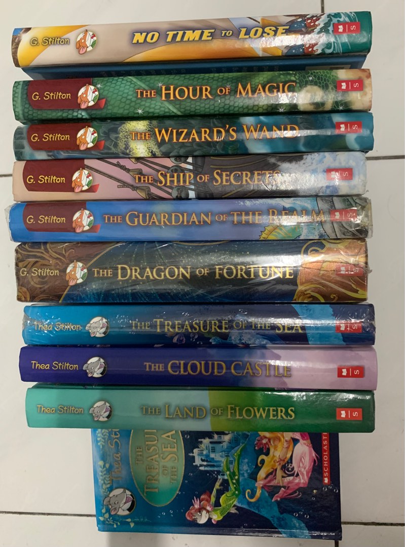 Geronimo Stilton Kingdom of Fantasy , Journey through Time , Thea ...