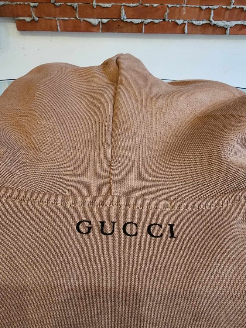 Gucci x Doraemon Brown Hoodie Jacket, Men's Fashion, Coats, Jackets and ...