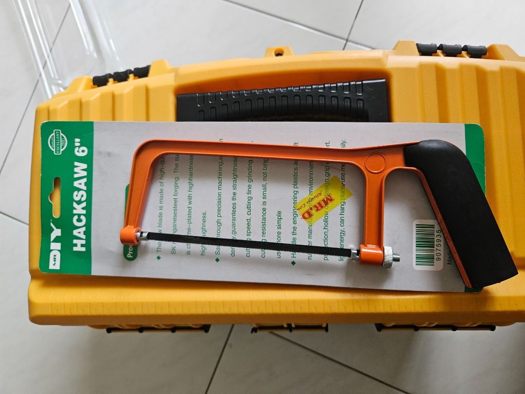 Hack Saw 6" (Mr. DIY), Furniture & Home Living, Home Improvement ...