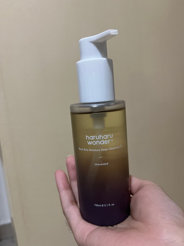 Haru Haru Wonder Black Rice Moisture Deep Cleansing Oil, Beauty ...