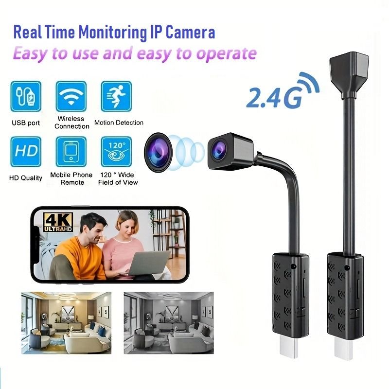 HD Hidden Mini Camera USB Spy Cam | IP Camera CCTV Security | Video ...