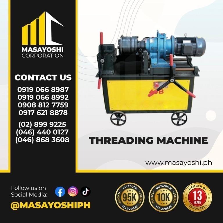 HGS-40B Threading Machine | Threading Machine | Heavy Machinery ...