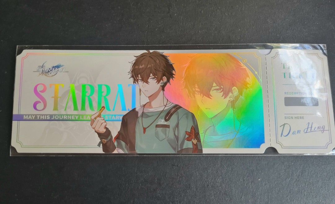 Honkai Star Rail - Mann Hann Collab - Acrylic Stand and Holographic ...