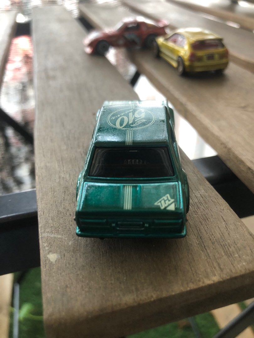 Hot wheels super treasure hunt combo (Honda civic, Datsun 510, Mazda ...